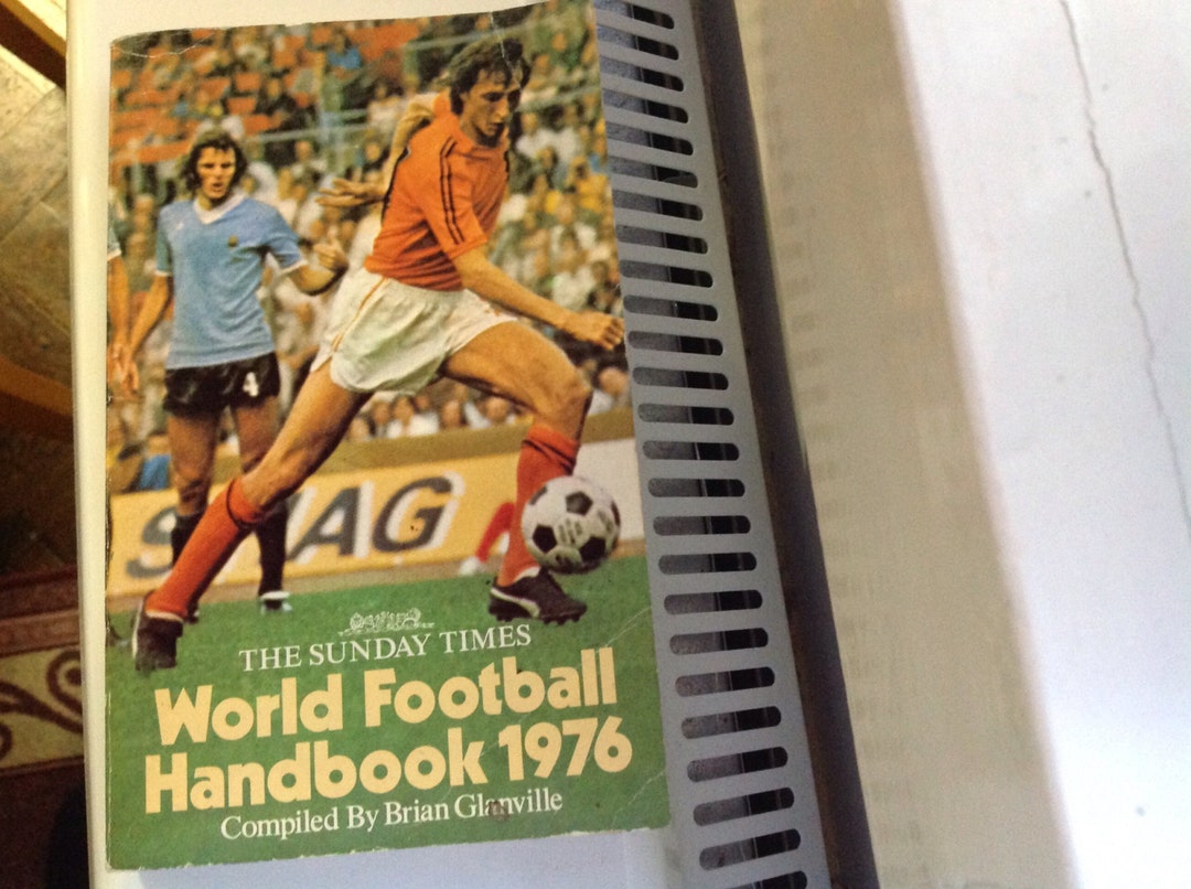 World Football Handbook 1976 by the Sunday Times - Etsy