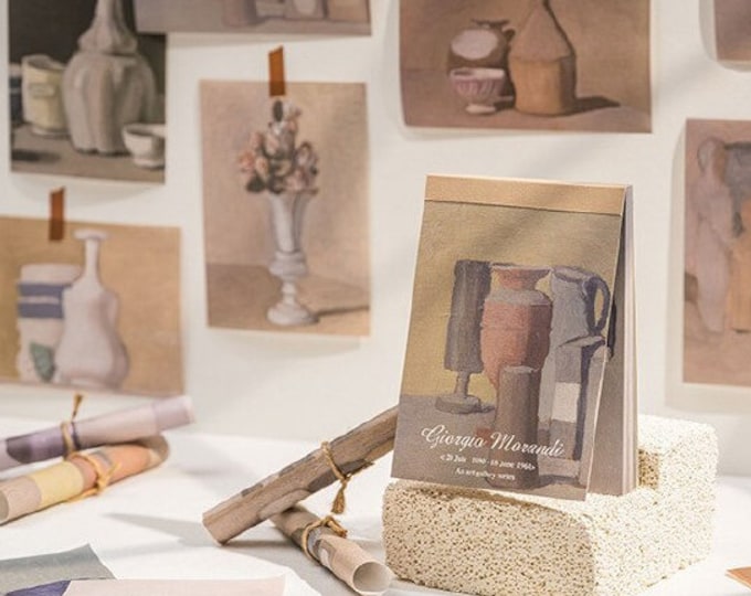 Morandi: Paper Sheet Book - Etsy