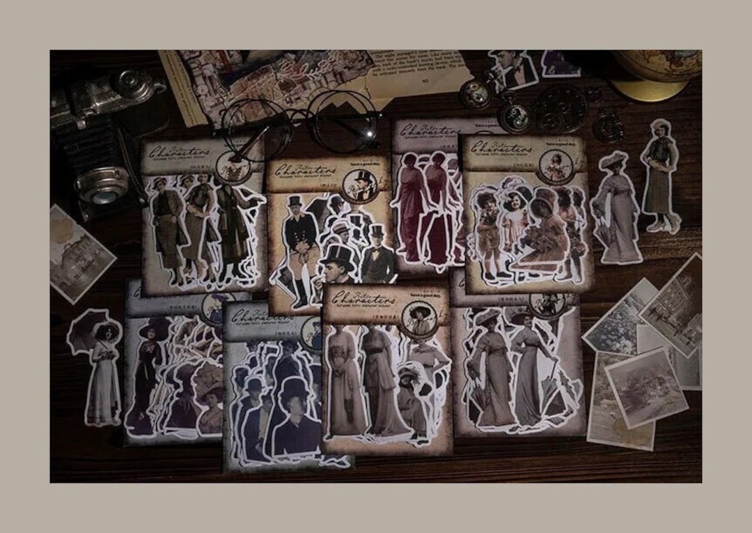 Memoir Persona Stickers, Vintage, Fashion, Dresses Women, Men, Retro ...