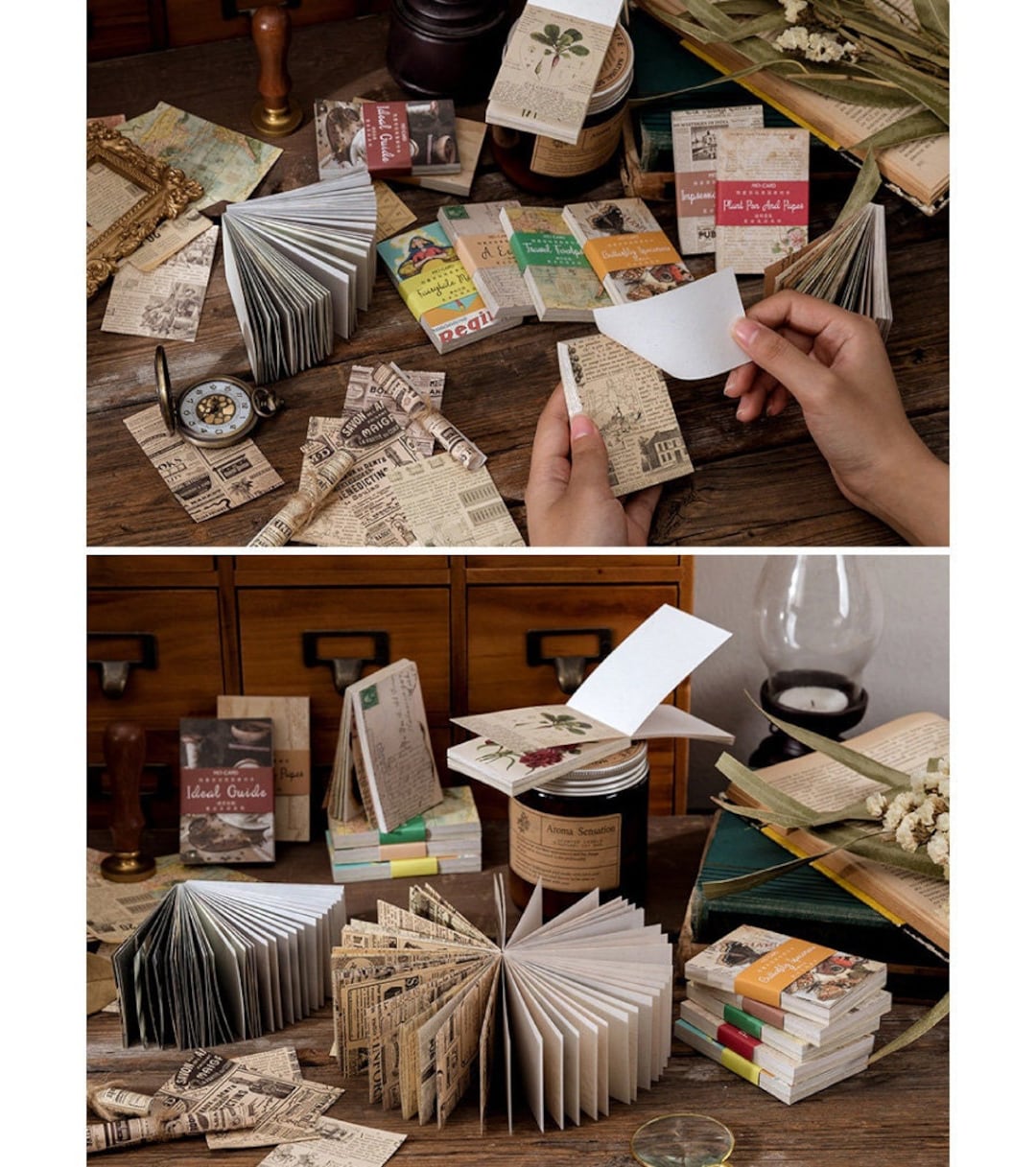 Pull-a-paper Sheets, Pad, Memo, Print, Flowers, Foreign City, Photos ...