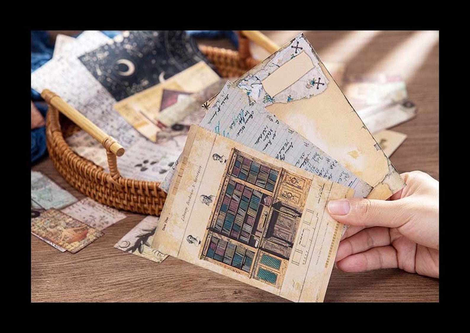 Alchemy Paper Set Books Celestial Moon Stars Palm | Etsy