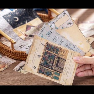 Alchemy Paper Set, Books, Celestial, Moon, Stars, Palm Reading, Mystic ...