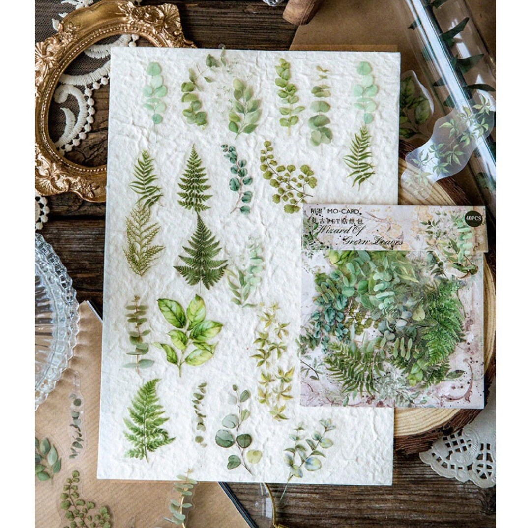 Sticker Packs: Butterfly Stems Flower - Etsy