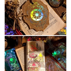 Floating Stickers, Clear, Nature, Mountains, Magic, Ocean, Iridescent ...