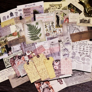 Vintage Collections Assortment, Paper & Stickers, Mixed, Journal ...