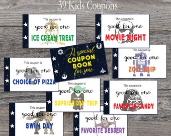 Birthday Coupon Book | Etsy