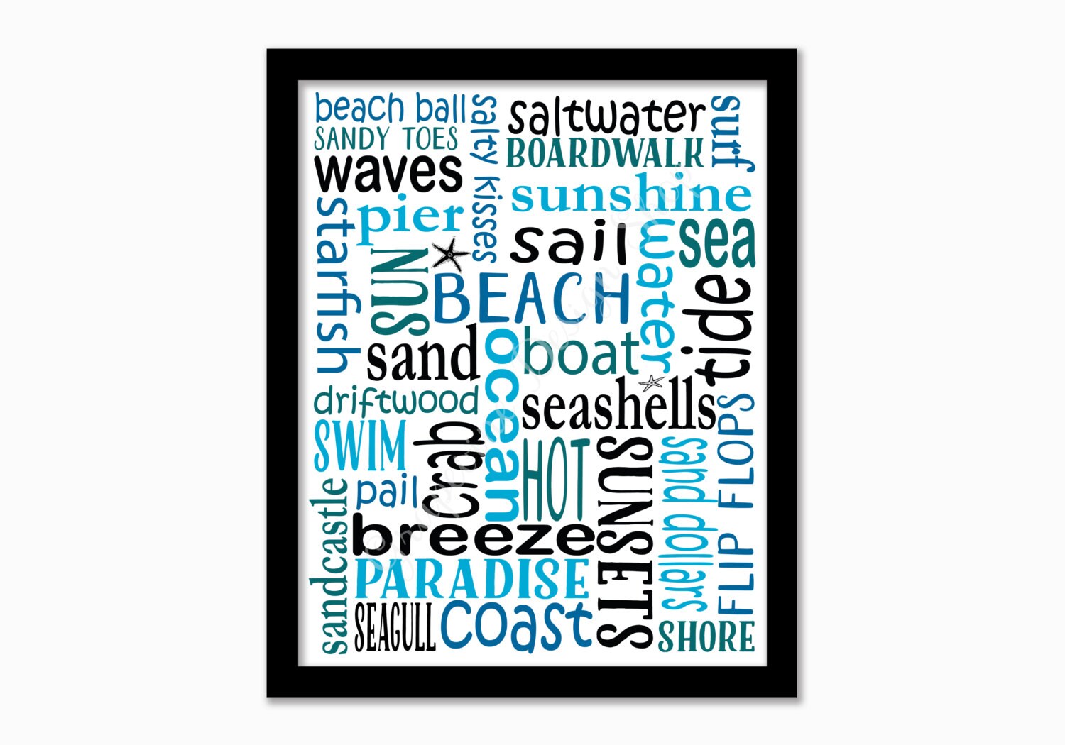 Beach Words Print Ocean Subway Art Instant Printabl DIY Etsy beach-words-print-ocean-subway-art-instant-printabl-diy-etsy