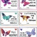 Valentine Cards - Butterfly Valentine Cards - Printable School ...