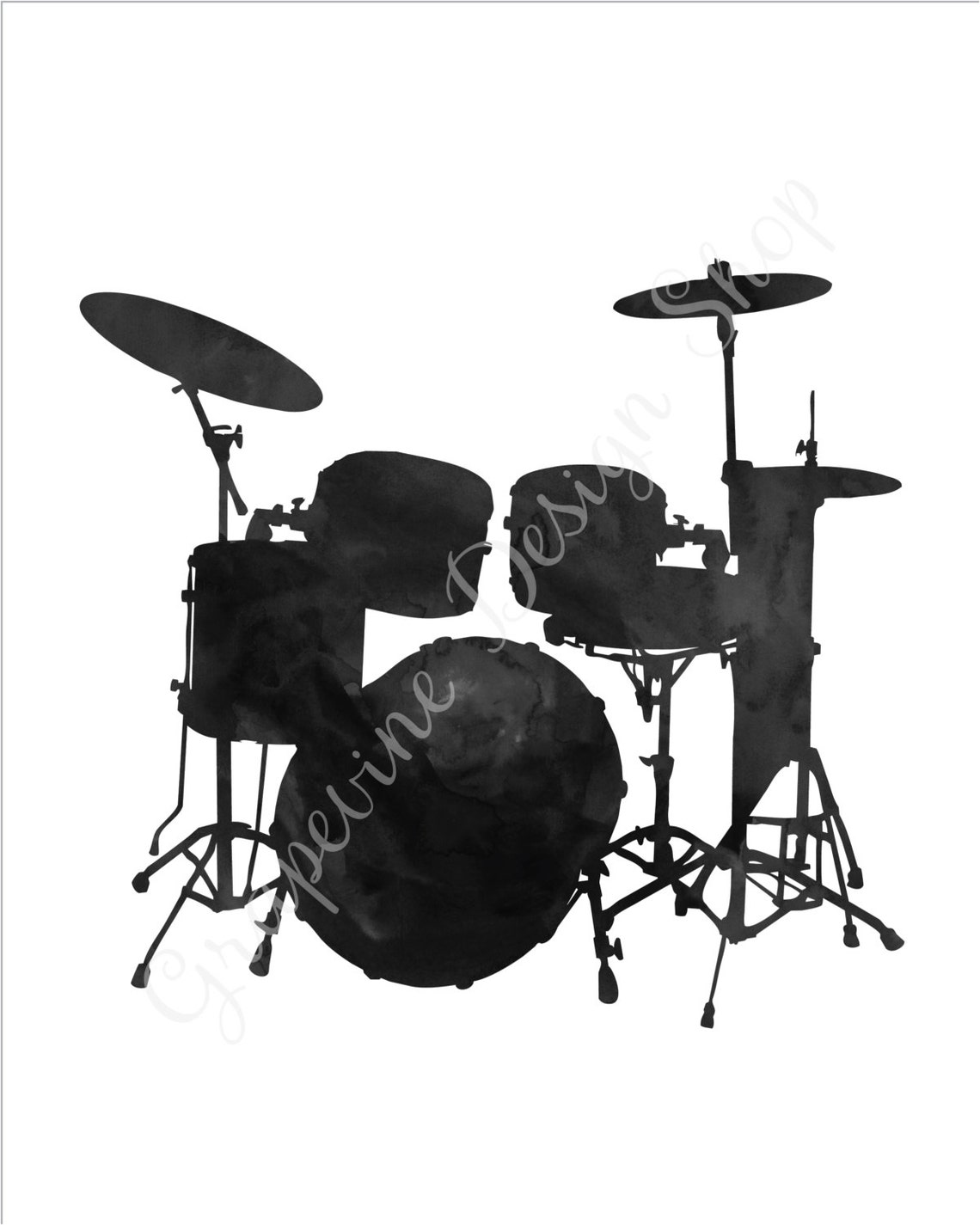 Music Prints Guitar Print Drum Print instant Download - Etsy