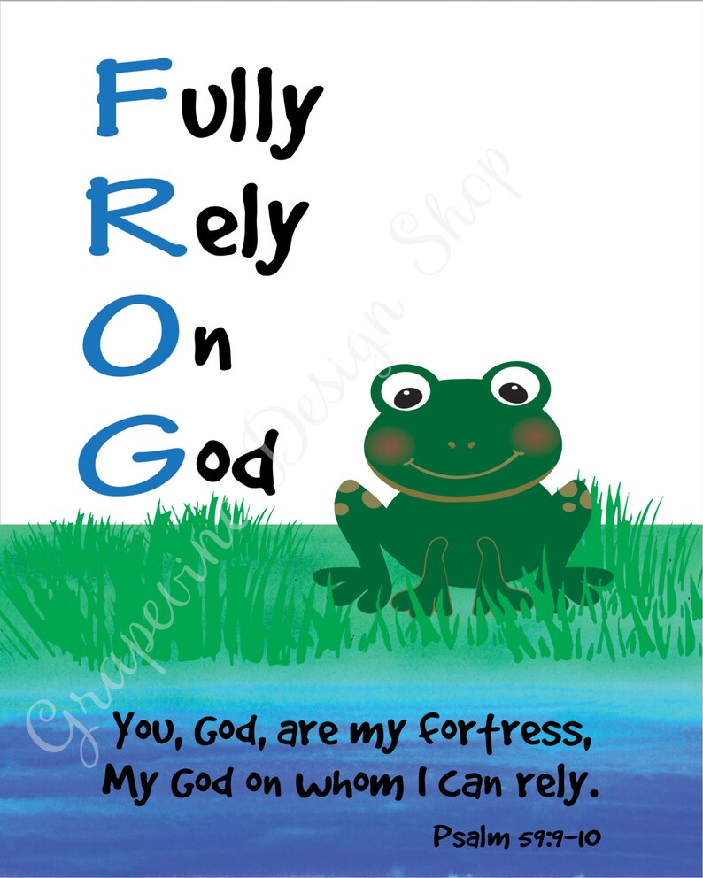 FROG Fully Rely On God Psalm 59 9 10 2 Color Options Etsy frog-fully-rely-on-god-psalm-59-9-10-2-color-options-etsy