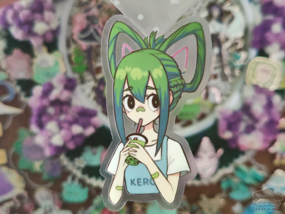 Froppy Vinyl Sticker clear, 3 - Etsy