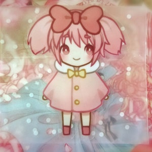 Mascot Chibi Vinyl Stickers (clear) - Etsy