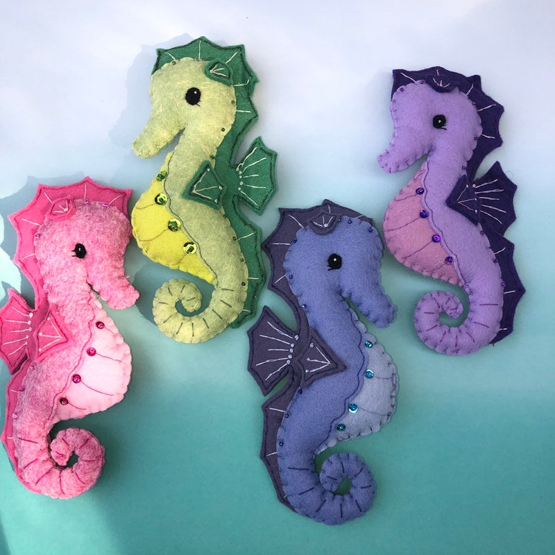 Seahorse Toy - Etsy