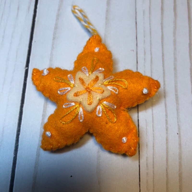 Felt Starfish - Etsy