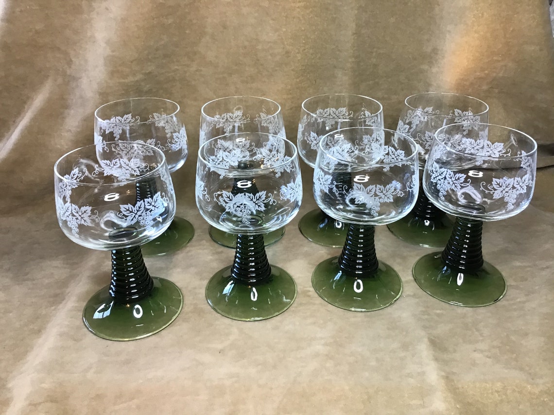 Zwiesel - Glass Wine Glasses From Germany - Etsy