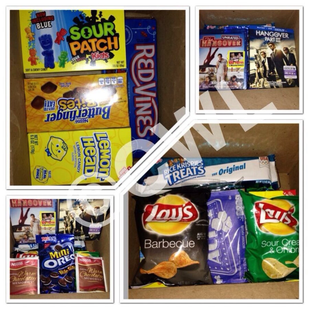 Customized Movie Night Box - Etsy