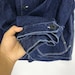 Vintage 90s American Denim Workers Jacket Blue Double Pocket Workwear ...