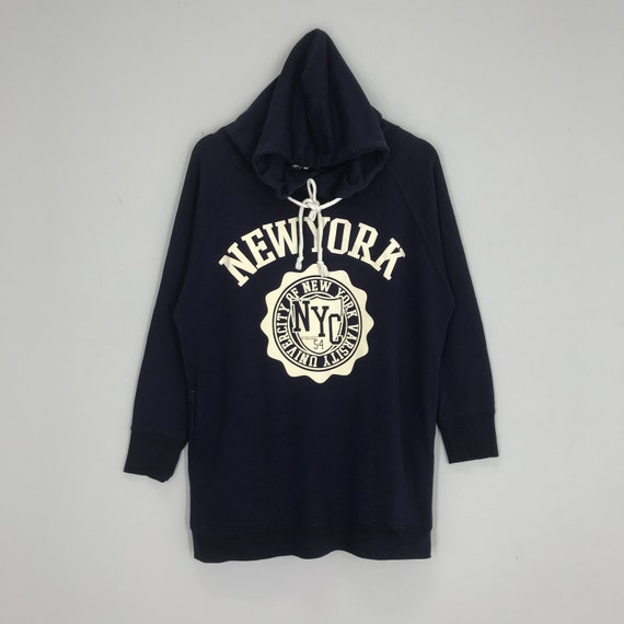 Rare!! University Of New York Logo Sweater Hoodie Uni… - Gem