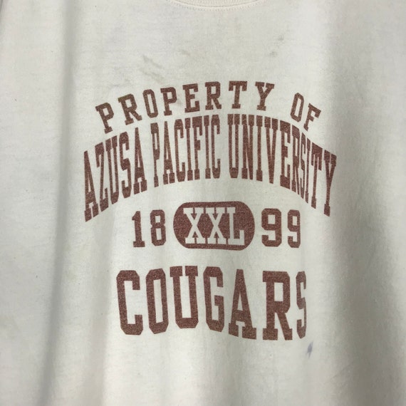 Rare!! Azusa Pacific University Cougars Sweater APU C… - Gem
