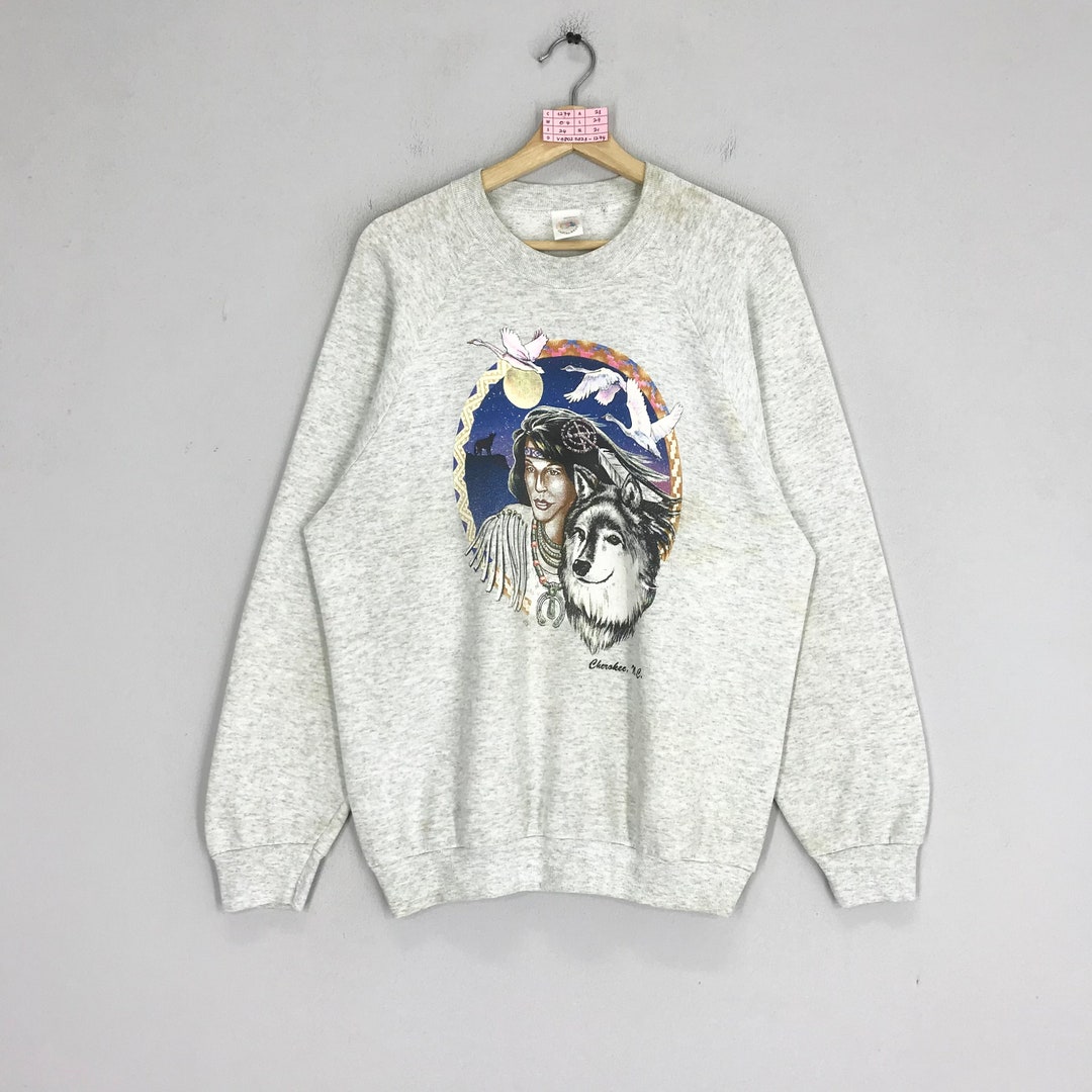 Vintage Cherokee North Carolina Sweatshirt Cherokee North Carolina ...