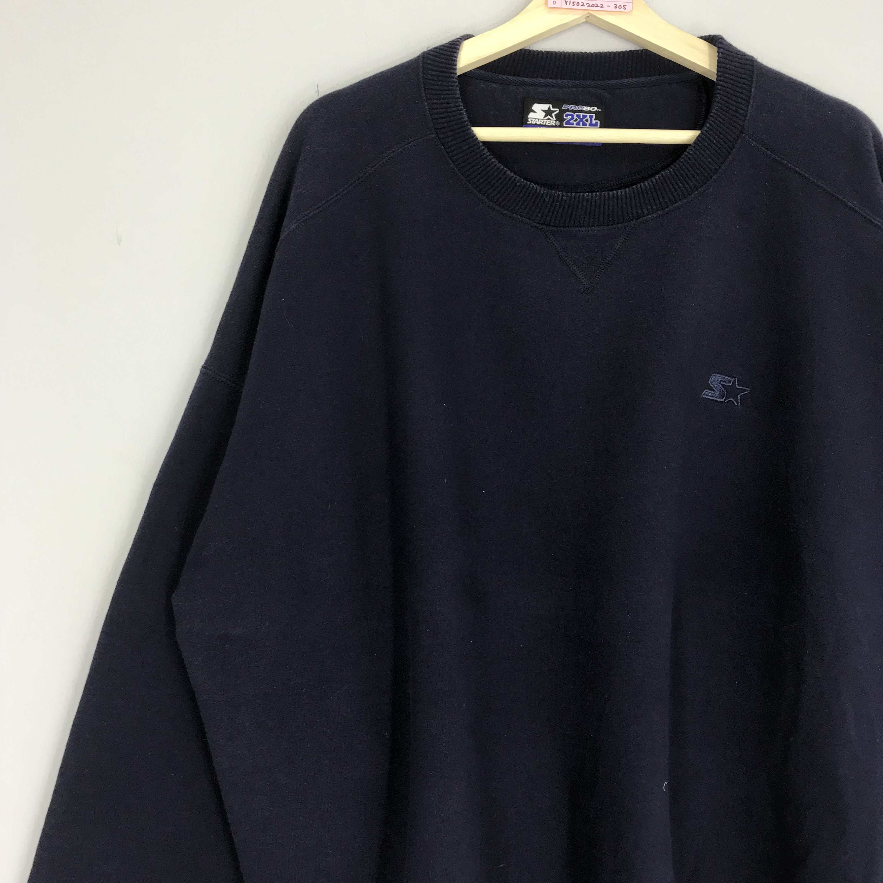 Rare Starter Embroidery Small Logo Starter Crewneck Sweatshirt Starter ...