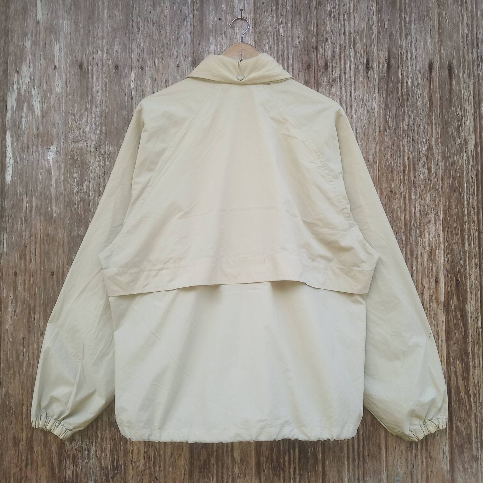 Vintage Kiki Honolulu Hawaii Anorak Style Windbreaker Jacket Half Snap ...