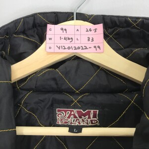 Rare!! JAMI ISLAND Anorak Style Denim Jeans Jacket Half Zipper Hoodie ...