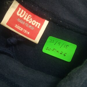 Rare Wilson Big Logo Embroidery Style Wilson Sport Sweatshirts Size M ...