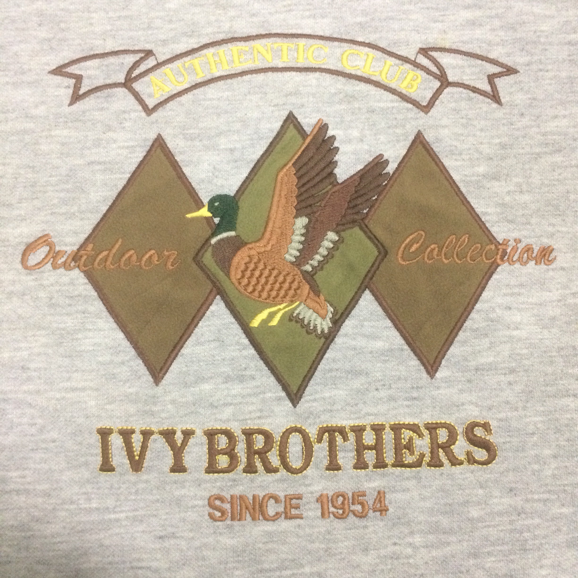 Rare IVY Brothers Sport Embroidery Logo Sweatshirts Unisex - Etsy
