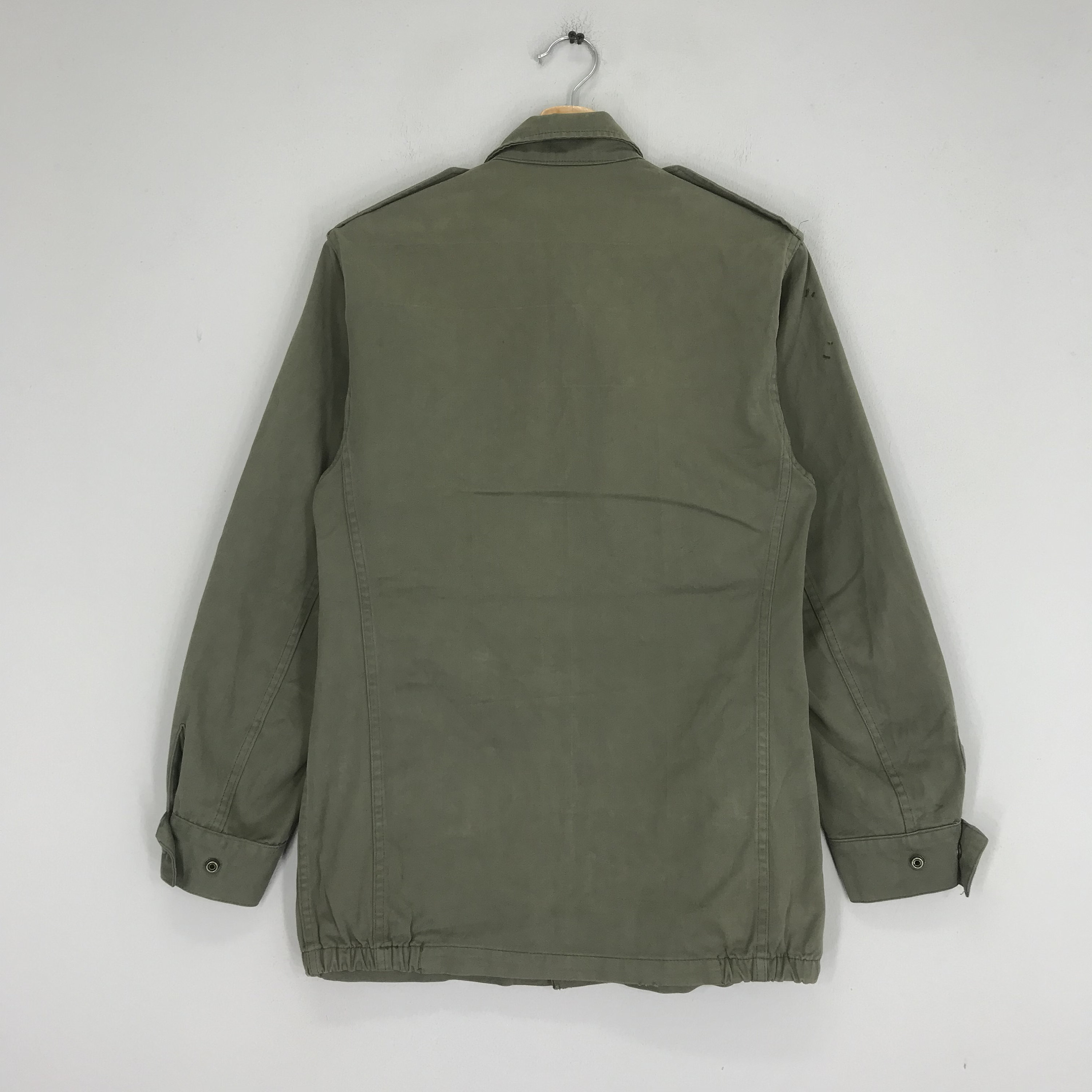 Vintage Army M65 Field Jacket Olive Green Army Workers Jacket Four ...
