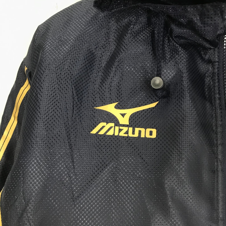 Vintage Mizuno Windbreaker Jacket Hoodie Mizuno Japan Sportswear ...