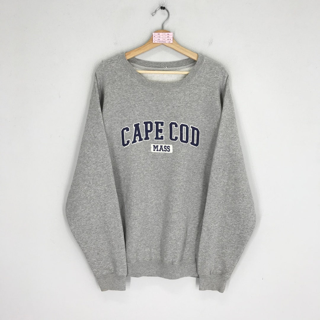 Vintage Cape Cod Massachusetts Sweatshirt Gray Large Cape Cod ...