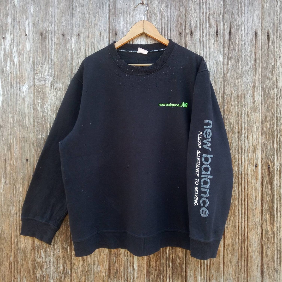 New Balance Embroidery Logo Style Sweatshirts Nice Design Unisex Large ...