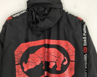 Vintage 90's Ecko Function Windbreaker Jacket Ecko Hip Hop Vintage 90's Ecko Function Windbreaker Jacket Ecko Hip Hop