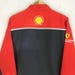 Vintage Shell Uniform Worker Jacket Red Large Service Wear Shell Gas ...