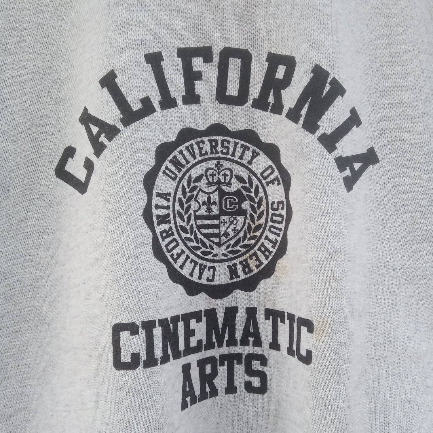 Rare!! University of Southern California Big Logo Sweatshirts Crewneck ...