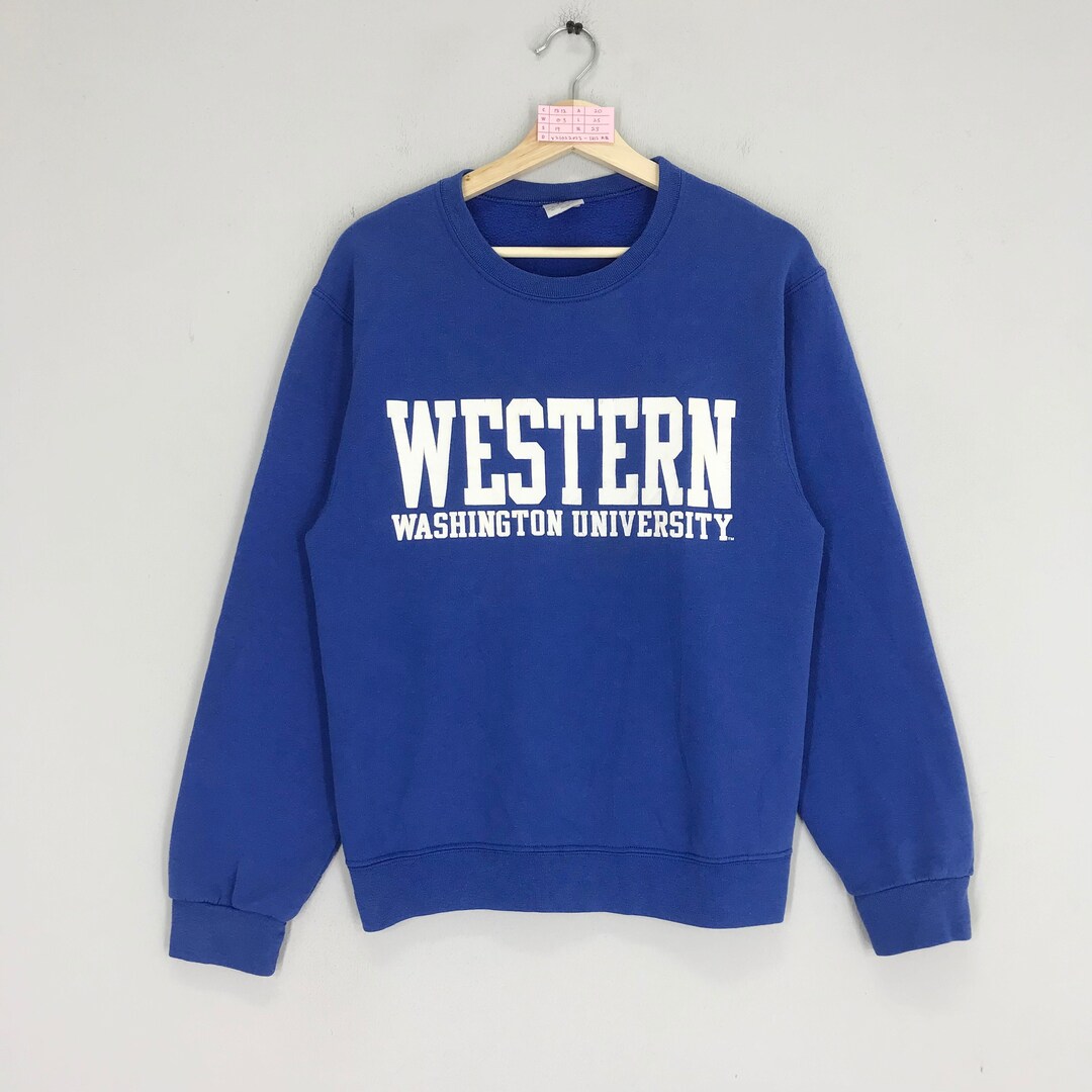 Vintage Western Washington University Sweatshirt Washington University ...