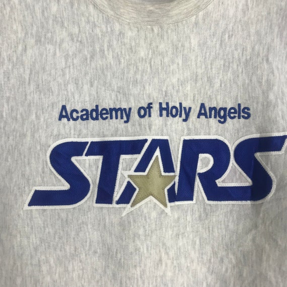 Rare!! Academy Of Holy Angels Stars Embroidery Logo S… - Gem