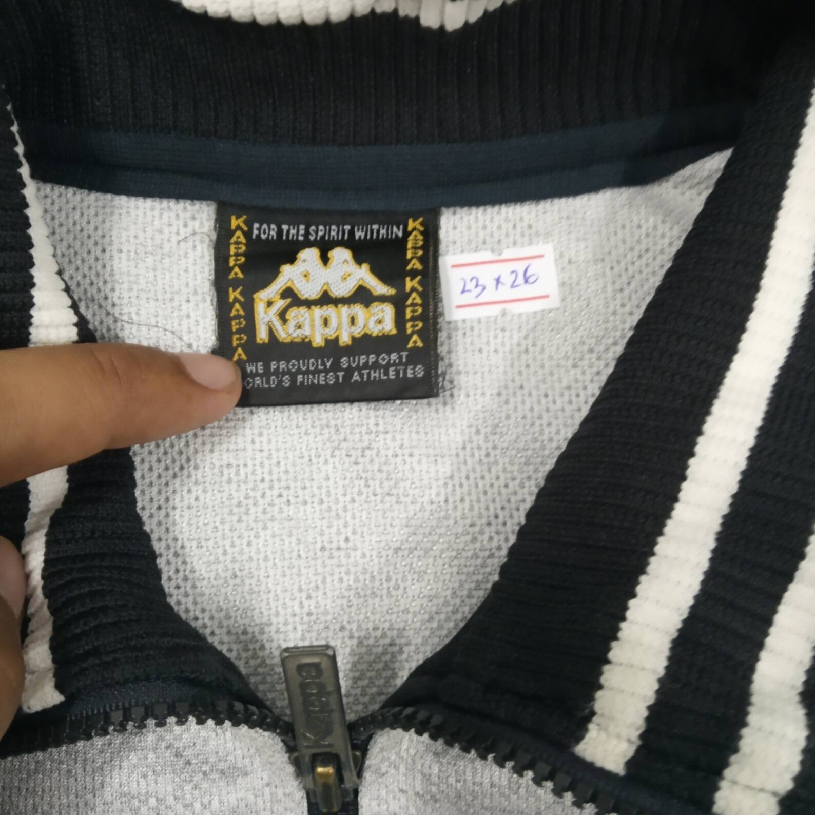 Rare KAPPA Sports Embroidery Style Logo Sweater Jacket | Etsy