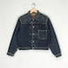 Vintage Levis Big E 506 Denim Type 1 Jeans Trucker Jacket Levis Jeans ...