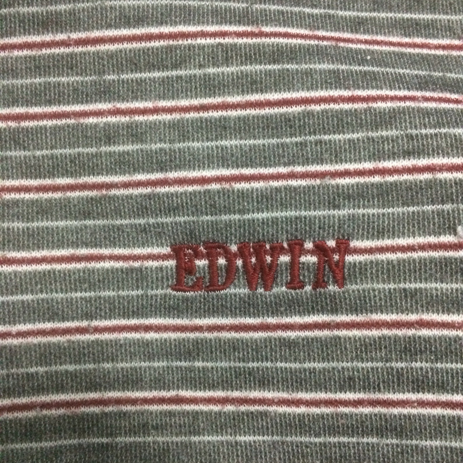 Vintage Edwin Small Stripe Colourful Design Edwin Sweatshirts | Etsy