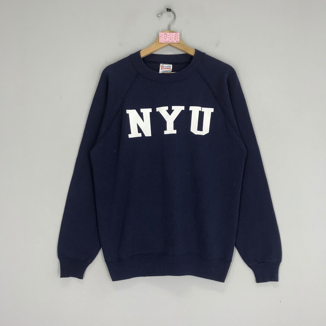 Vintage New York University Sweatshirts New York University Crewneck ...
