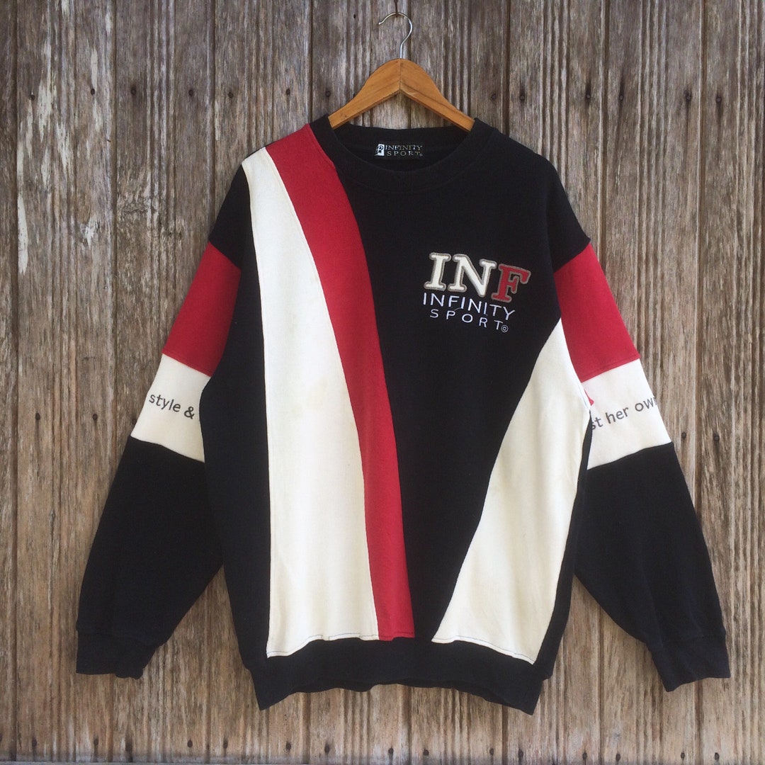 Infinity Sports Colourblock Sweatshirts Unisex Large Size - Etsy