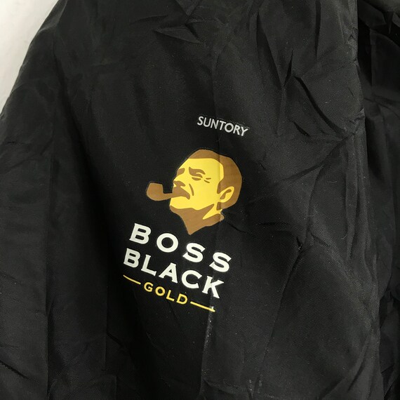Vintage Suntory Boss Coffee Varsity Jacket Big Logo B… - Gem