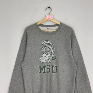 Vintage Michigan State University Sweatshirts Michigan University ...