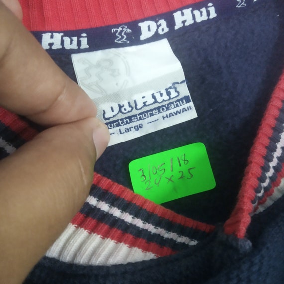 Rare!! Da Hui Hawaii Surf Style Varsity Jacket Snap B… - Gem