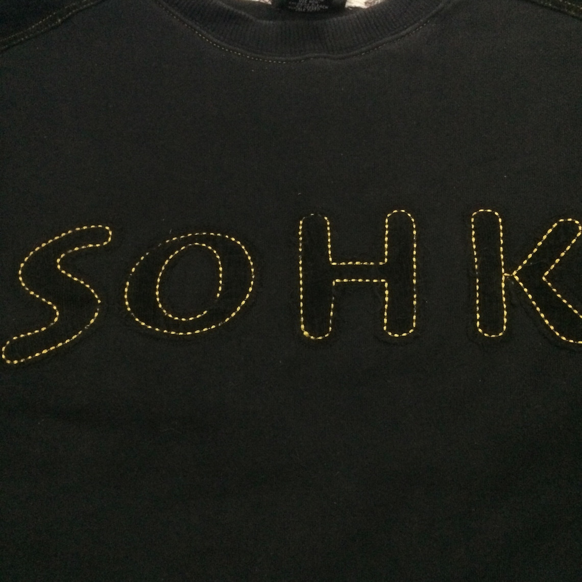 Rare School of Hard Knocks SOHK Spellout Logo Sweatshirts - Etsy