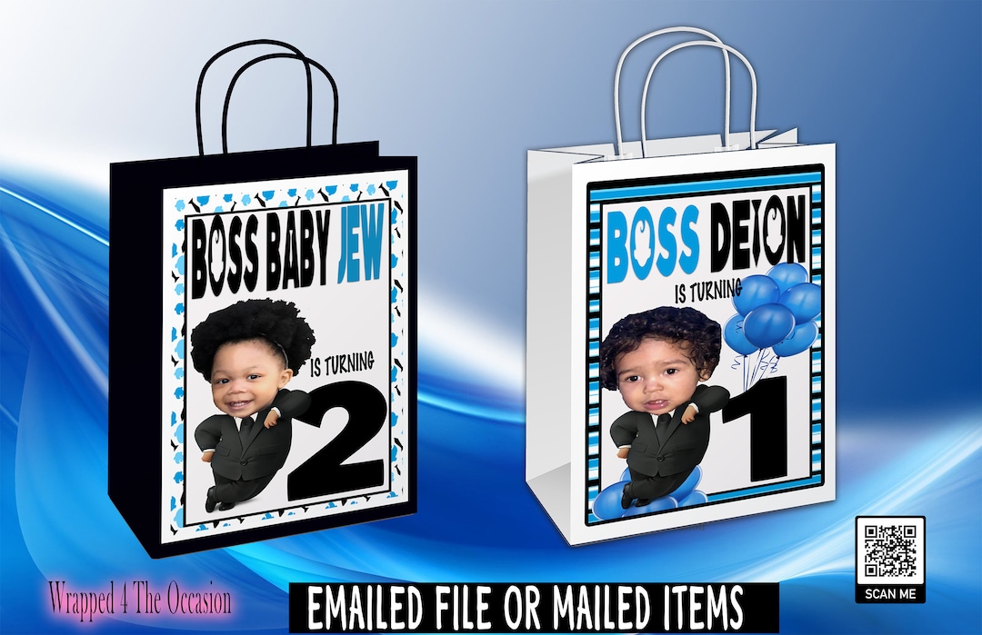 Boy Boss Gift Bag - Etsy