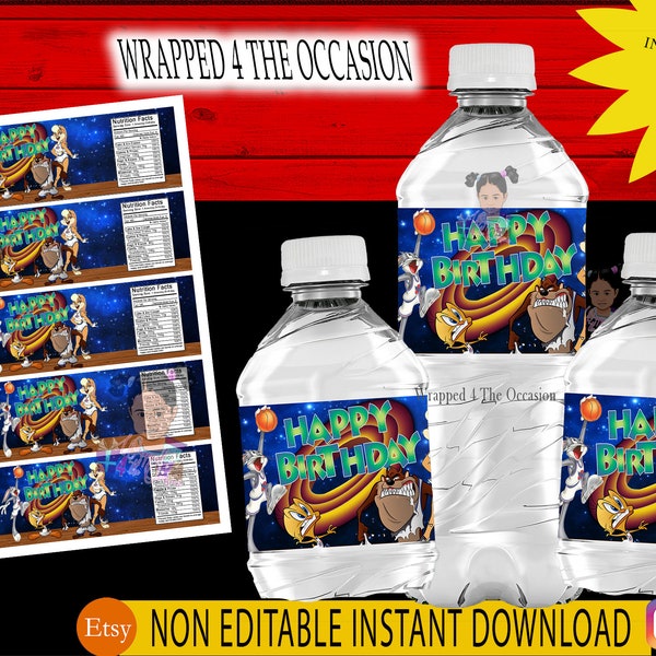 Space Jam Water Bottle - Etsy
