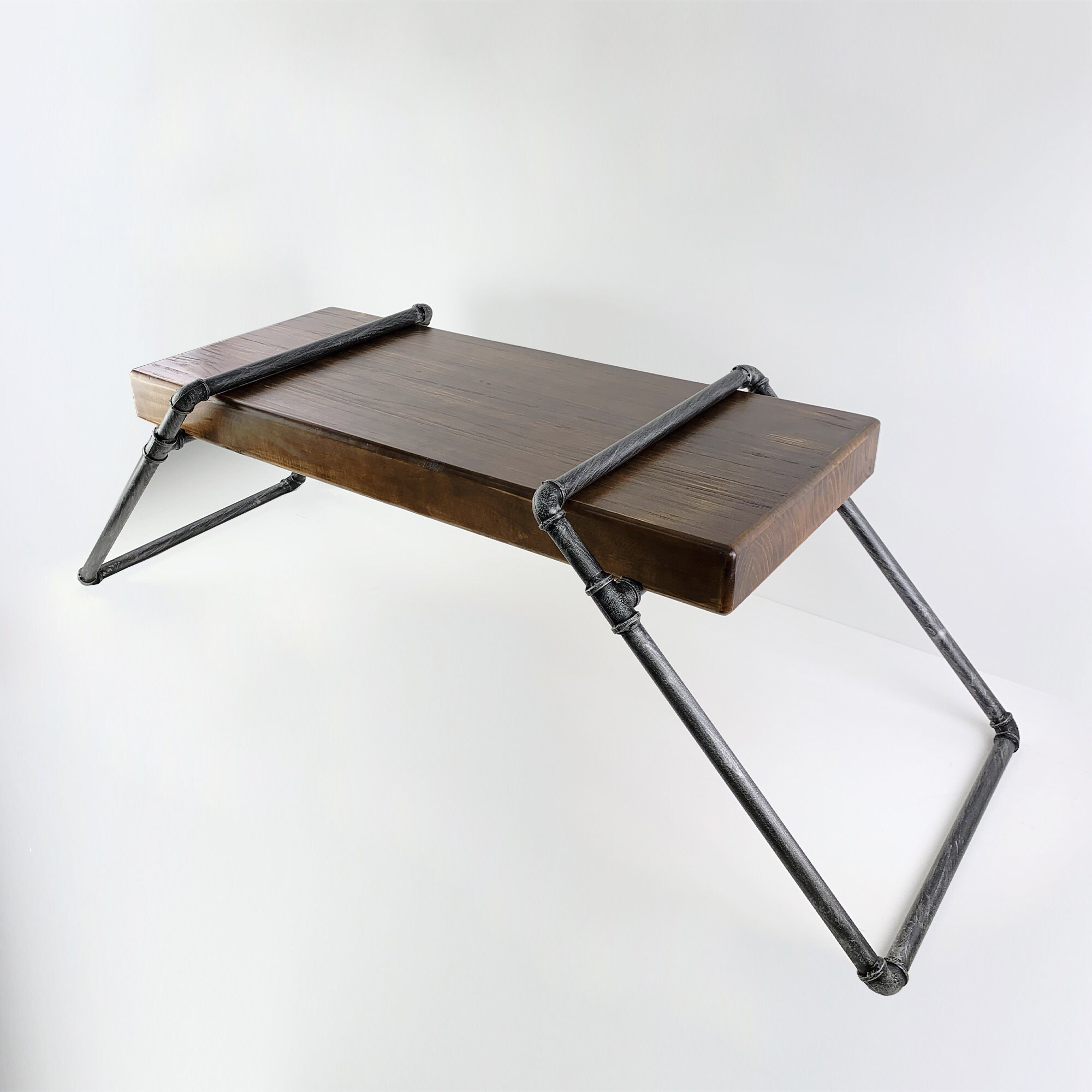 Large Steampunk Coffee Table Solid Wood Handmade Chunky Rustic ...